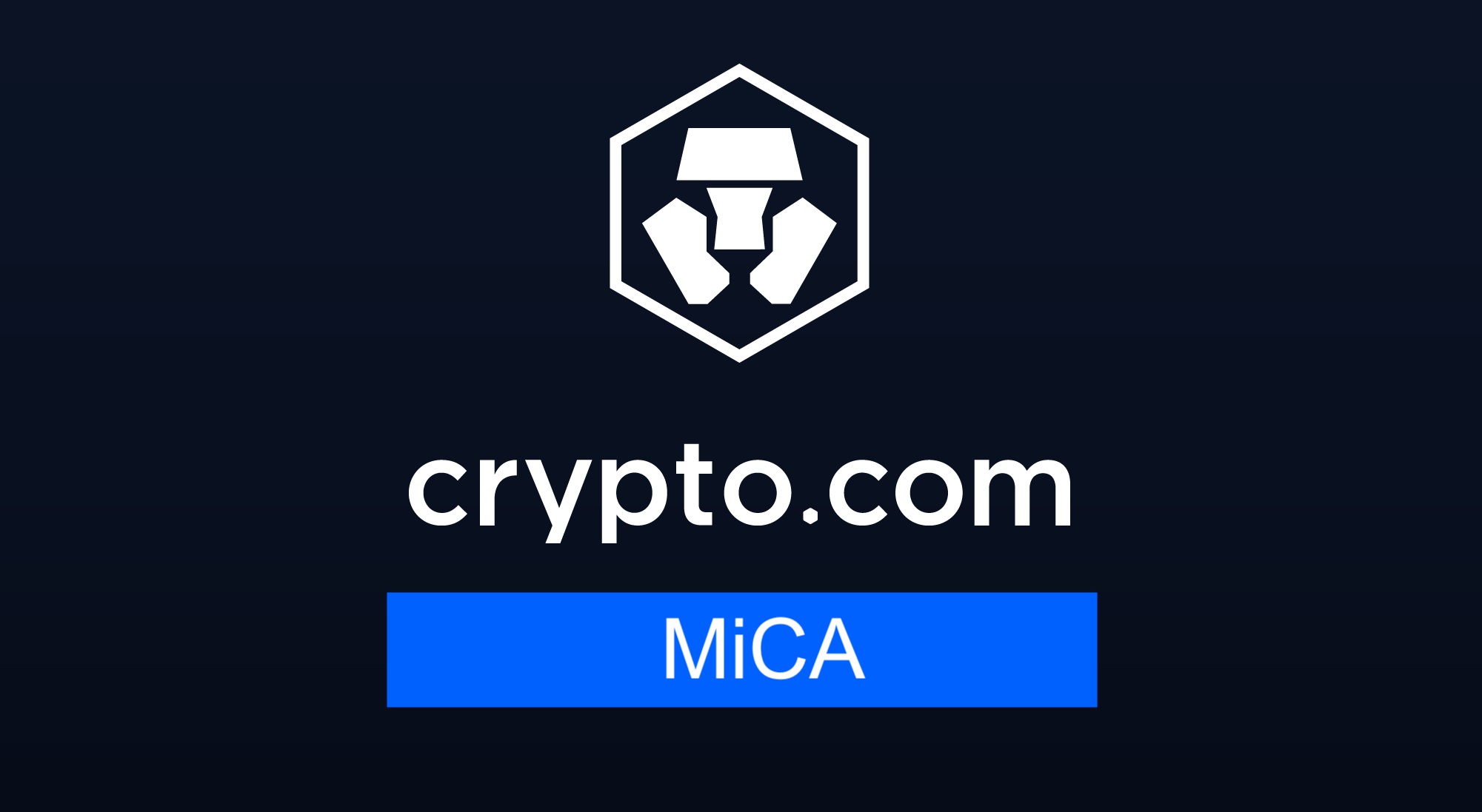 Crypto.com zdobywa jako pierwsza licencję MiCA - Elite Corp